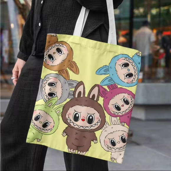 Labubu | Bags | New In Package Popular Hot Labubu And Friends Canvas ...